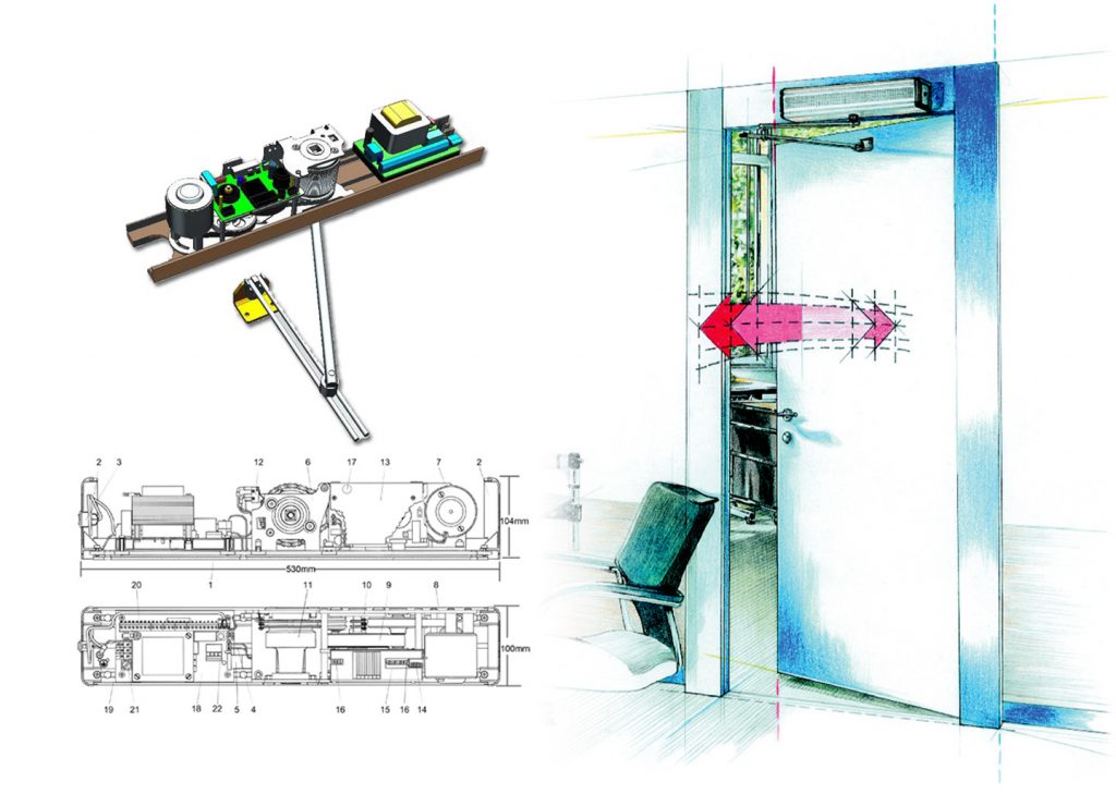 ESW Automatic Swing Door Operator – Caesar Store