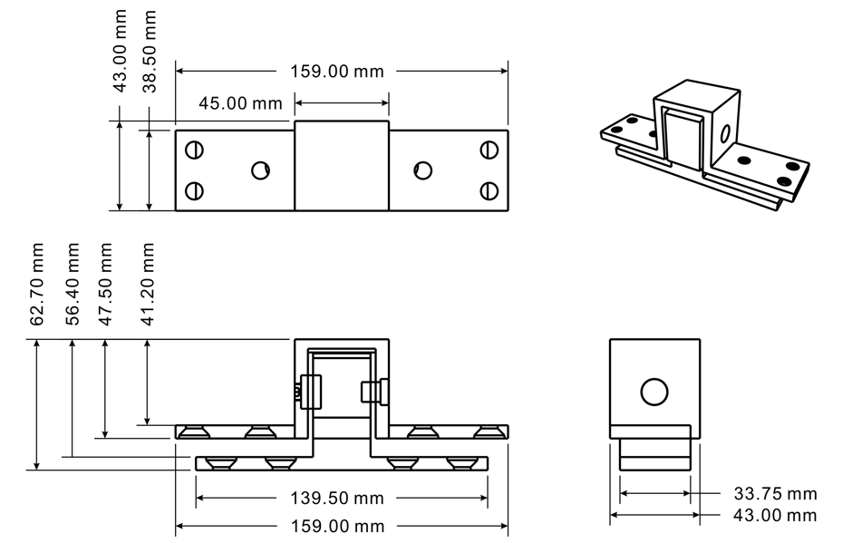 Ancient Bronze Material Pocket Pivot – Caesar Store