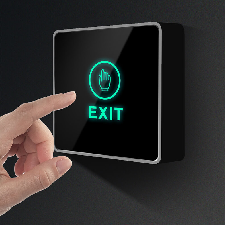 LED Exit Button CSA-217 – Caesar Store